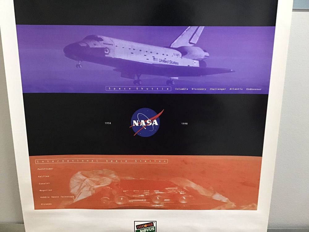 Raumfahrt Poster __ NASA __ 40 Ýears of Space Exploration (Gebraucht) in Hombrechtikon für CHF ...