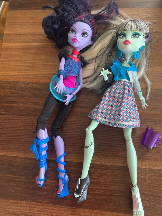 Monster High Puppen mit Zubehör (Gebraucht) in Beromünster für CHF 9.9 ...