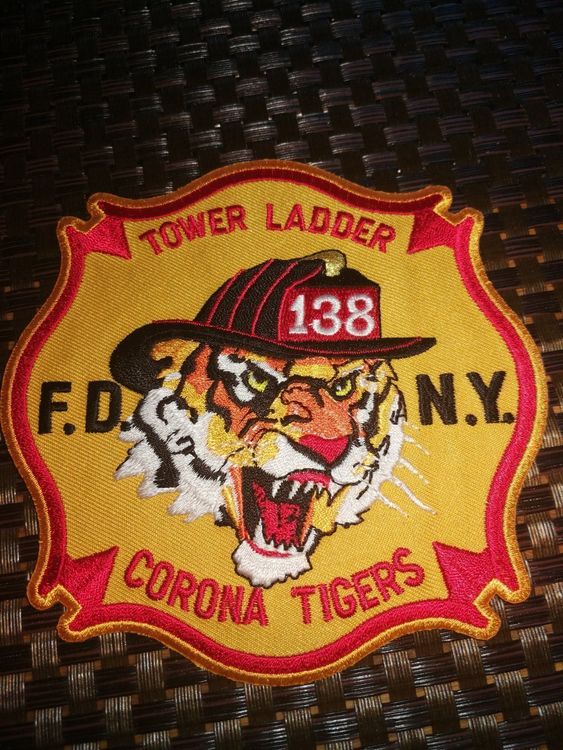 FDNY FIREFIGHTER PATCH - CORONA TIGERS (Neu (gemäss Beschreibung)) in ...