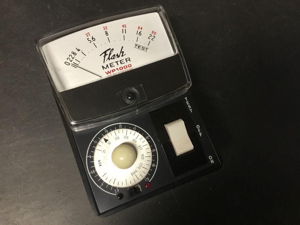 Foto Flash METER WP1000 mit Ledertasche von WEIN (Gebraucht) in ...