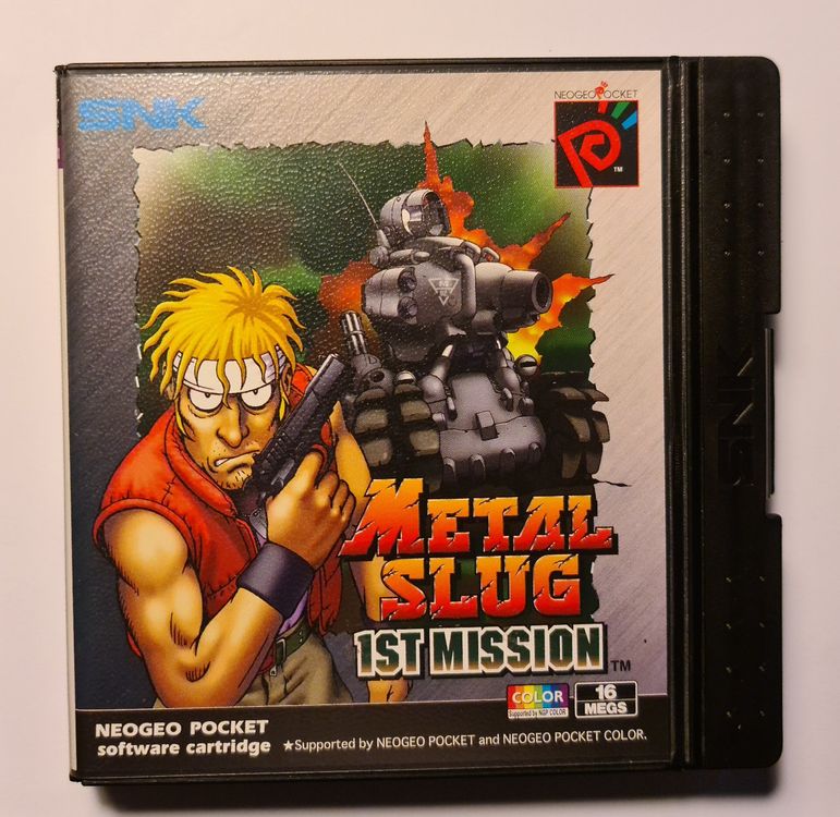 Metal Slug 1st Mission CIB☠️ Neo Geo Pocket Neogeo EUR EN/DE (Gebraucht ...
