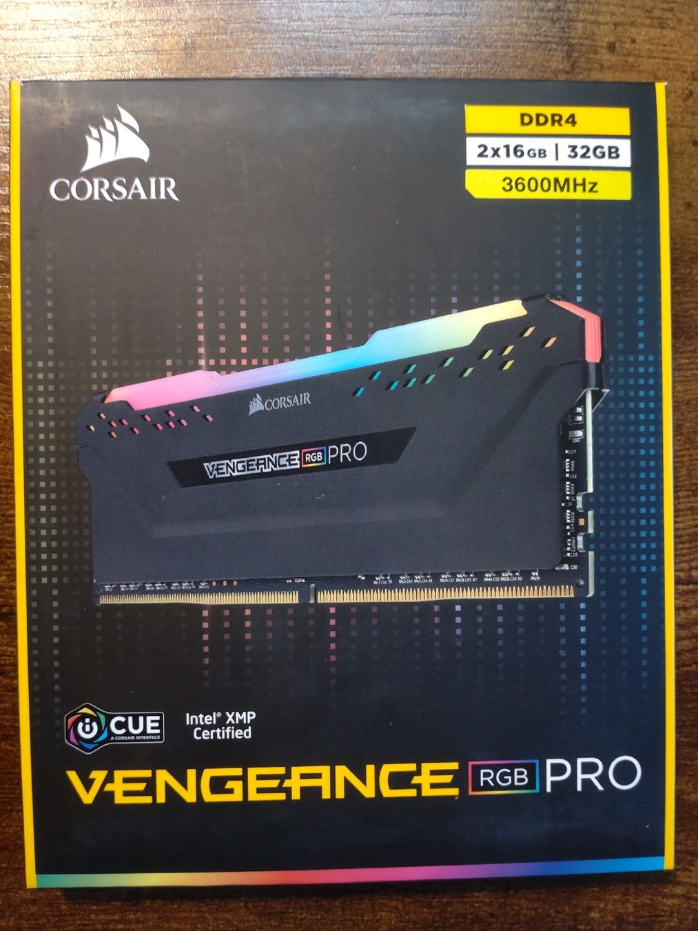 Corsair Vengeance RGB Pro 64GB (4x16) DDR4 3600 MHz (D'occasion) à ...