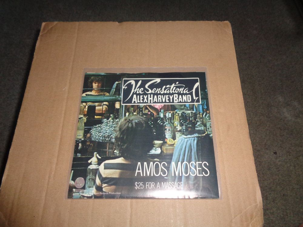 Alex Harvey Band - Amos Moses .Singel1970 Vertigo-Swirl (Neu (gemäss ...
