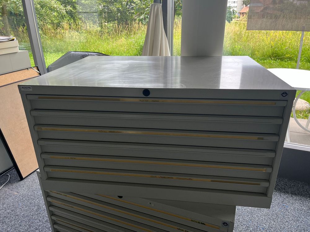 AGEPA Planschrank Variant Typ 55 A0 1 Stk. (Gebraucht) in Frutigen für ...