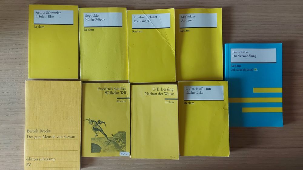 Reclam Büchlein 9er Set Deutsch | Kaufen auf Ricardo