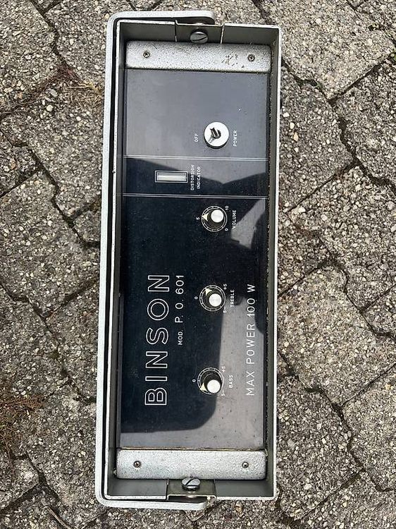 Ampli Binson vintage PO 601 (D'occasion) à Gland pour CHF 300 – retrait ...