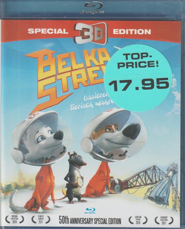 BELKA & STRELKA - Blu-Ray DVD, Special 3-D Edition, NEU (Neu und originalverpackt) in Zürich für ...