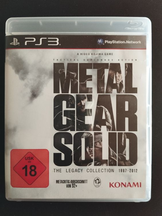 Metal Gear Solid The Legacy Collection / PS3 (Gebraucht) in ...