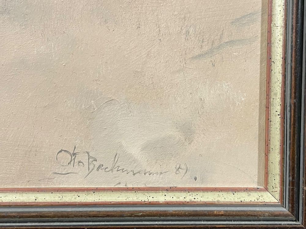 Otto Bachmann (1915-1996) grosses Gemälde (Gebraucht) in Root für CHF ...