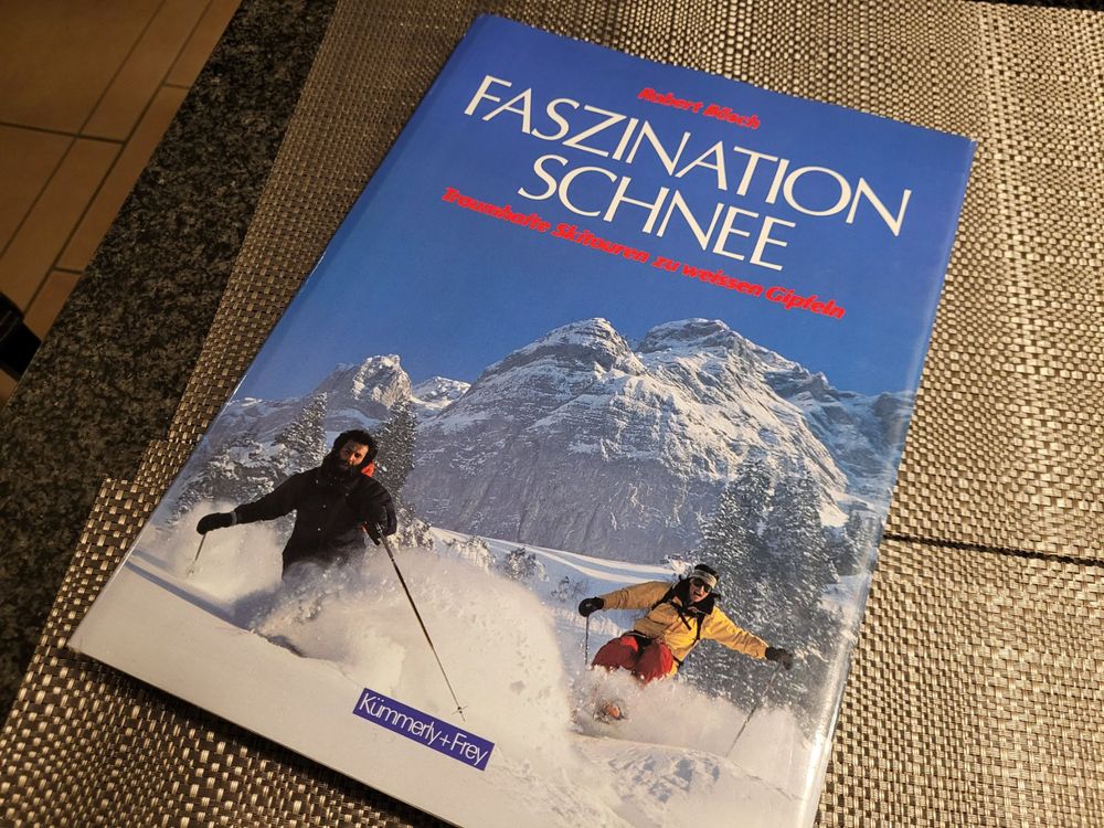 ROBERT BÖSCH - Buch FASZINATION SCHNEE - SKITOUREN SCHWEIZ | Kaufen auf ...