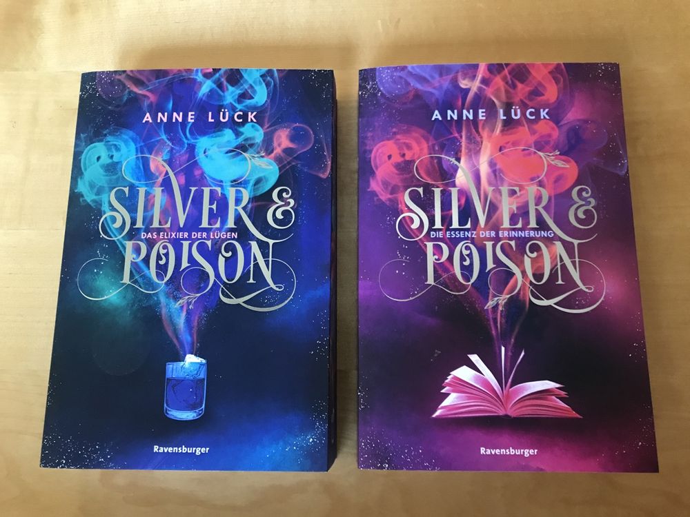 Anne Lück - Silver & Poison Dilogie mit Farbschnitt - komple (Neu ...