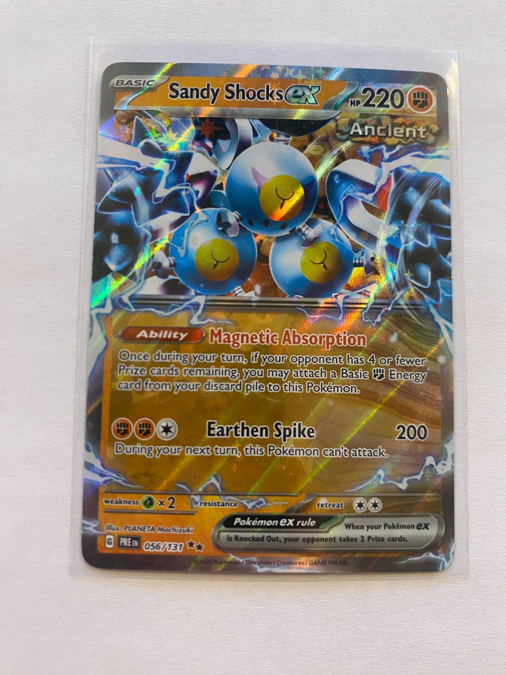 Pokemon Sandy Shocks EX 056/131 Prismatic Evolution EN (Neu (gemäss ...
