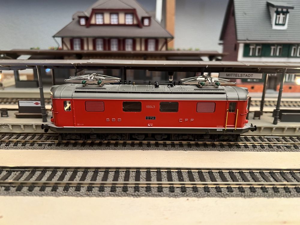 Re 4/4 10043 HAG (métal) DC digital et analogue | Kaufen auf Ricardo