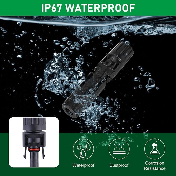 Solar panel MC4 Stecke Y-Solar Kabel (Neu (gemäss Beschreibung)) in ...