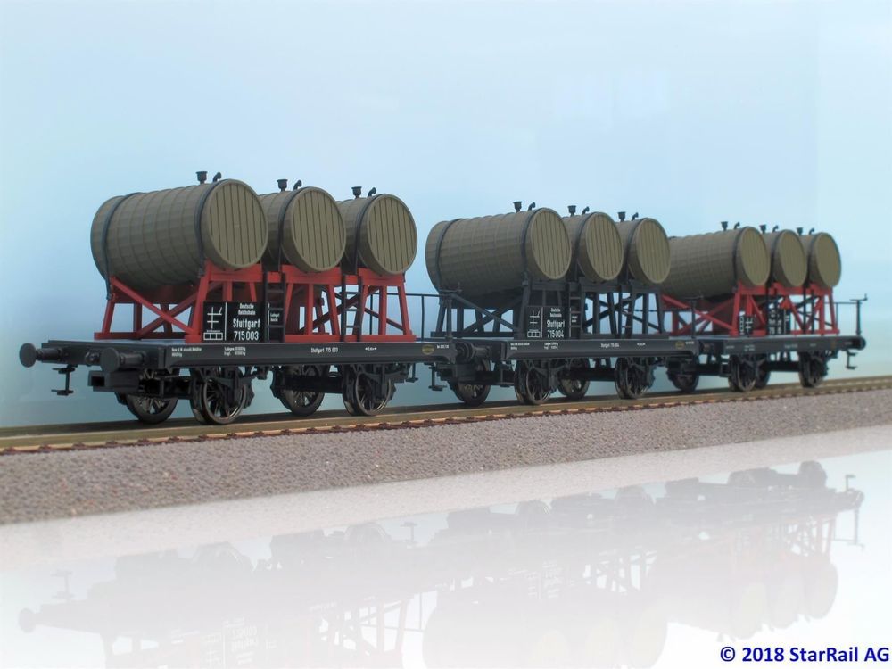 BRAWA 47709 DRG Latrinenwagenset 3-tlg. (Neu (gemäss Beschreibung)) in ...