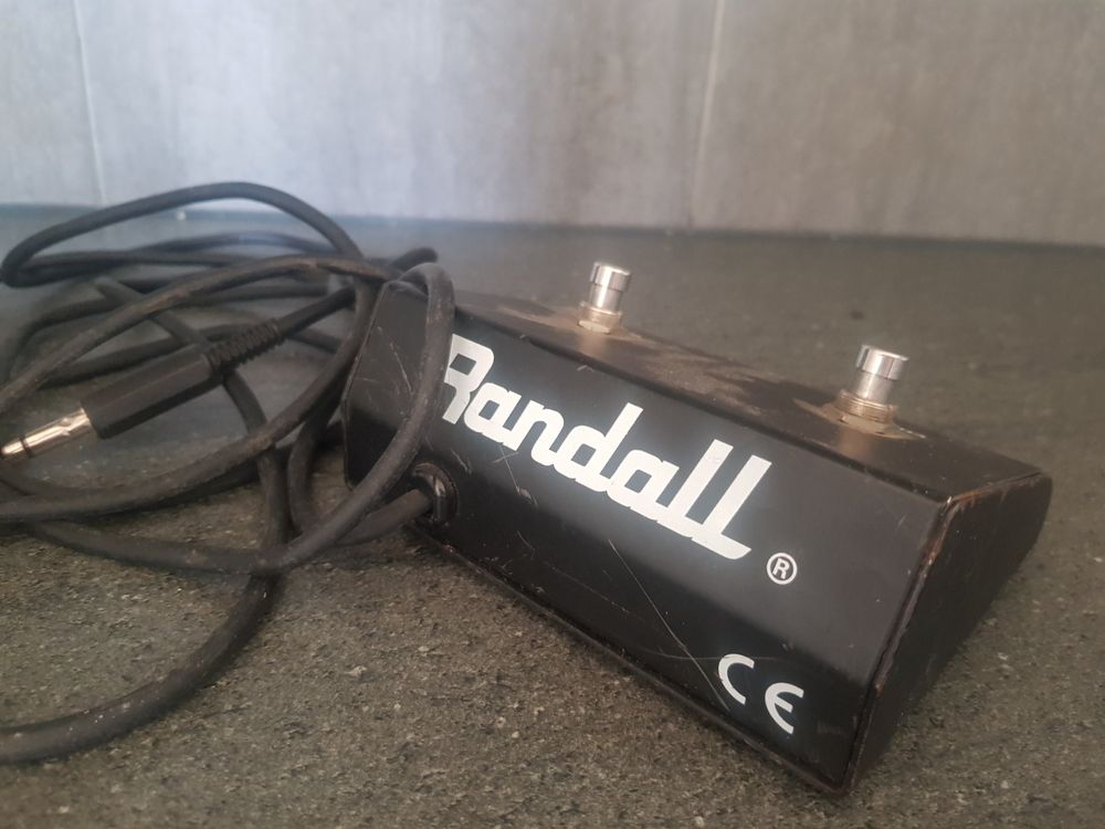 Randall 2 buttons footswitch for guitar amplifiers, etc. | Kaufen auf ...