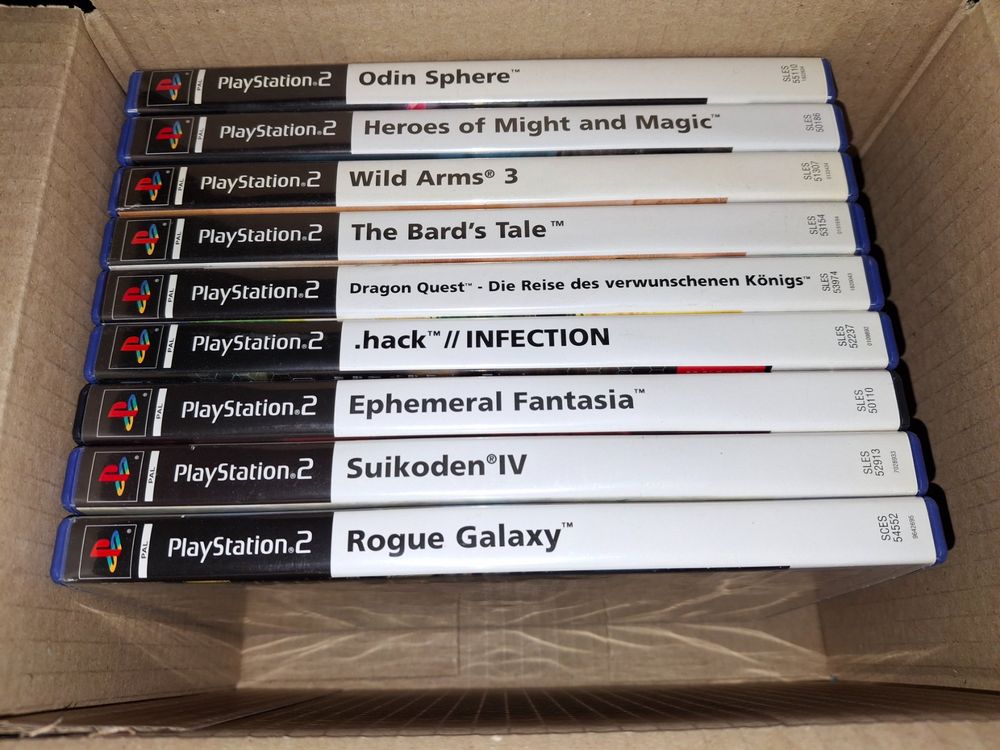 9 Playstation 2 Rollenspiele PS2 RPG Bundle alle komplett | Kaufen auf ...