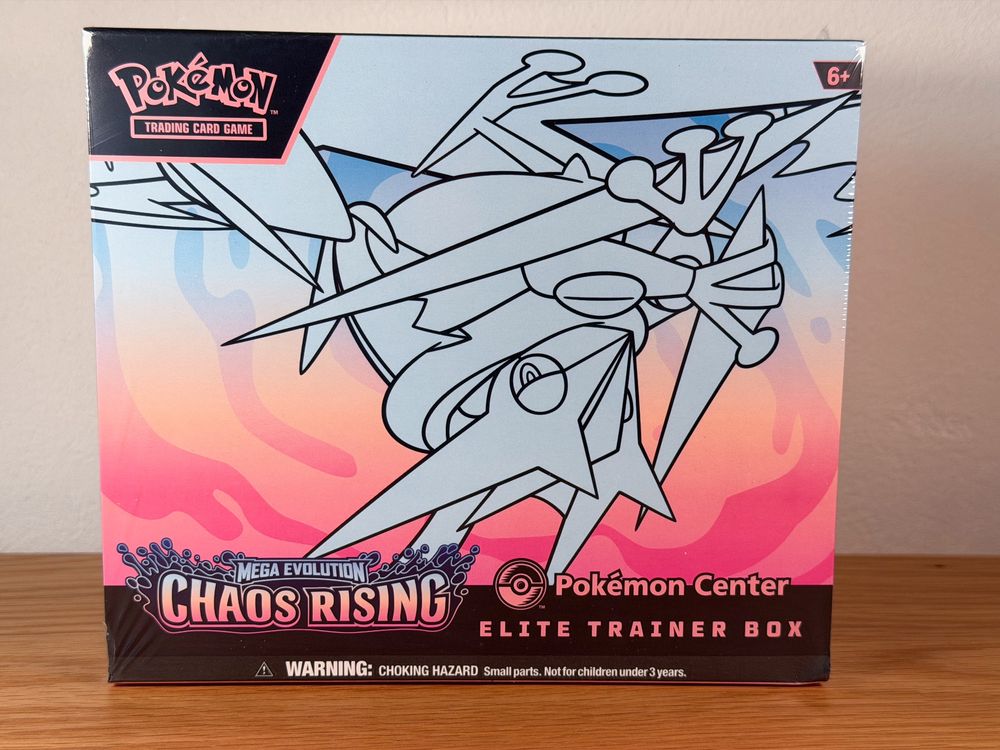 Pokémon Chaos Rising Pokémon Center Elite Trainer Box ETB EN (Neu und ...