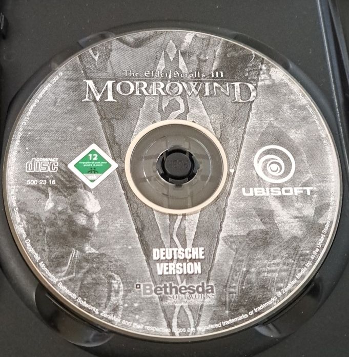 Morrowind PC Game DEUTSCHE VERSION Nur CD in einer Spielebox | Kaufen ...