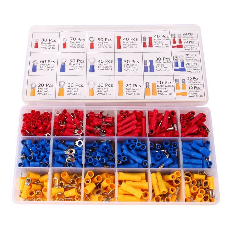 Kabelschuhe Set 700 Teile Rundstecker | Kaufen auf Ricardo