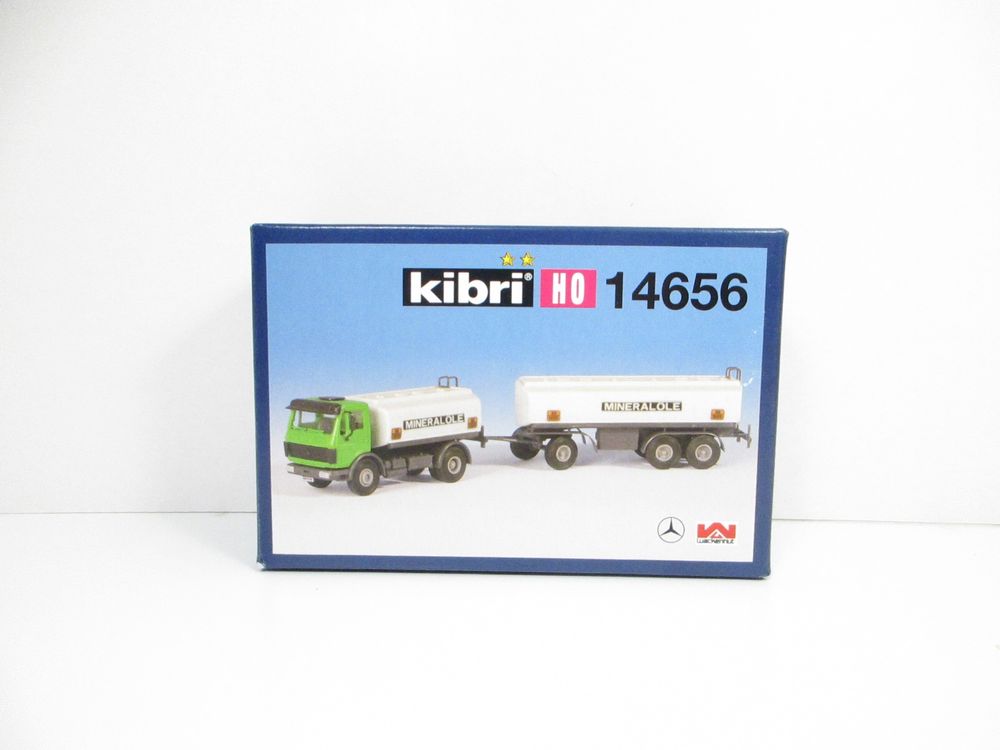 Kibri H0 14656 Mercedes-Benz Tankzug mit Anhänger | Kaufen auf Ricardo