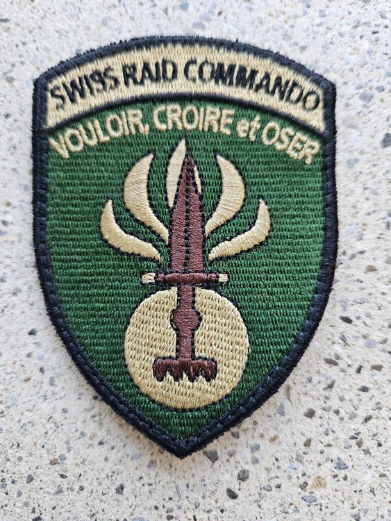 Badge Swiss Raid Commando mit klett *** (Neu (gemäss Beschreibung)) in Riedholz für CHF 30 – mit ...