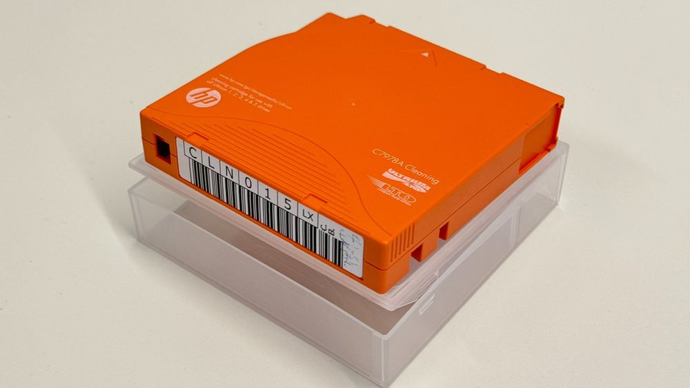 LTO Cleaning Cartridge - Universal Tape Drive C7978A HPE (Gebraucht) in ...
