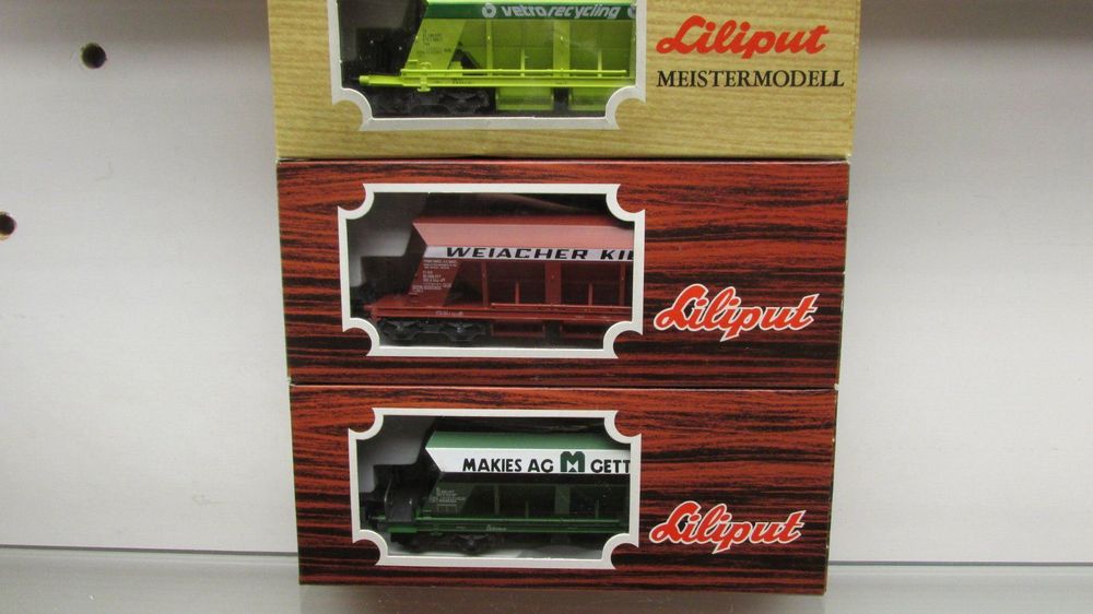 LILIPUT: 3 X SBB KIESWAGEN TOP/OVP | Kaufen auf Ricardo