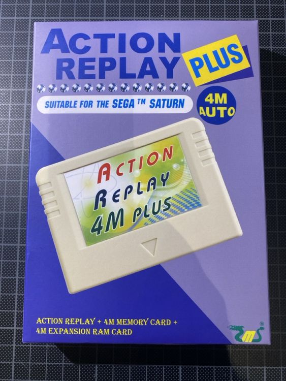 ActionReplay Saturn Import Adapter/Memory Card/Expansion Ram (Neu und ...