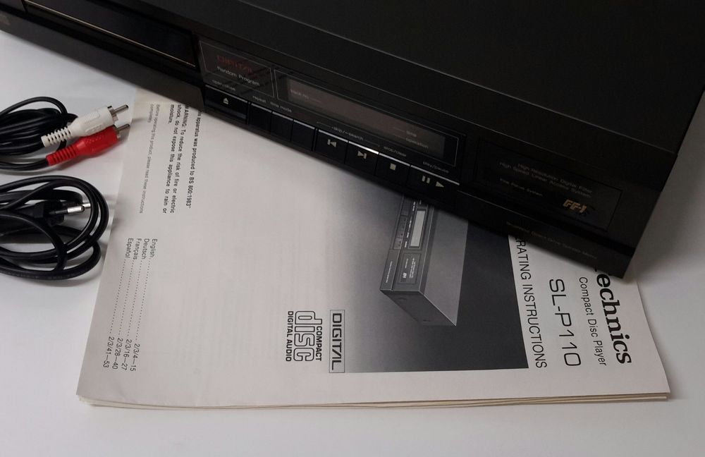 Technics CD Player SL-P110 , Black . (Gebraucht) in für CHF 50 – mit Lieferung auf Ricardo kaufen