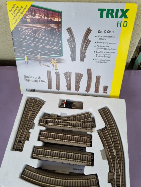 Trix C-Gleis H0 62900 Ergänzungs-Set (Gebraucht) in Zürich für CHF 80 ...