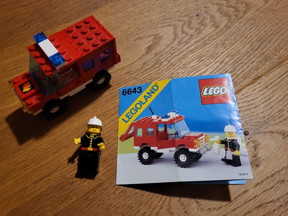Lego Feuerwehrfahrzeug 6643 (Gebraucht) in Düdingen für CHF 15 – mit ...