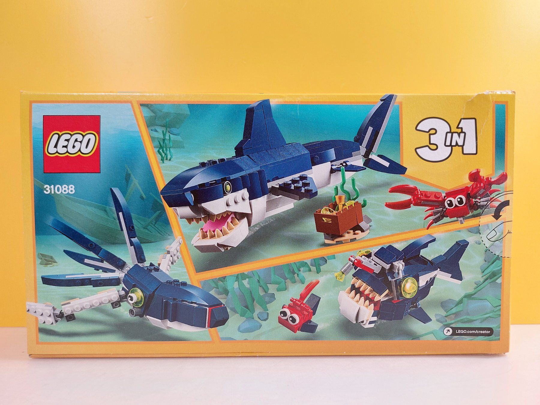 LEGO Creator 31088 Bewohner der Tiefsee - Haifisch NEU (Neu und ...