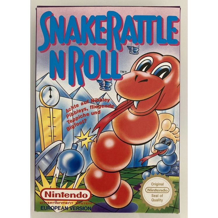 Snake Rattle ’n’ Roll - Nintendo NES mit OVP (Gebraucht) in Jonschwil ...