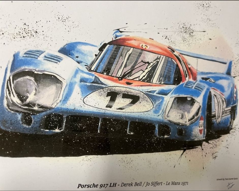 Derek Bell et Jo Siffert, Le Mans 1971, Porsche 917 LH (Neuf (Voir ...
