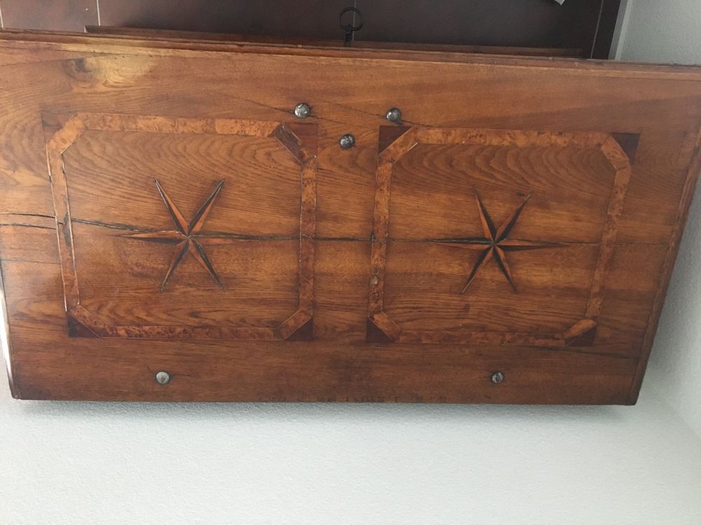 Magnifique coffre/bahut ancien marqueté | Kaufen auf Ricardo