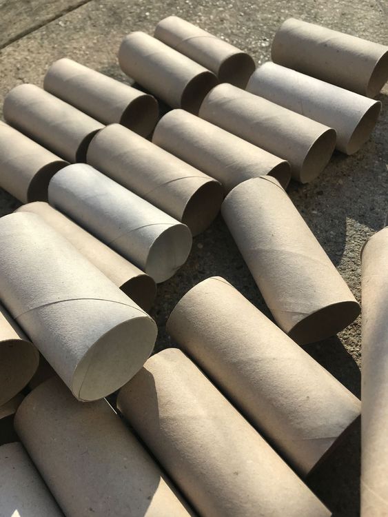 Bastelkarton Kartonröhren WC-Rollen leer | Kaufen auf Ricardo