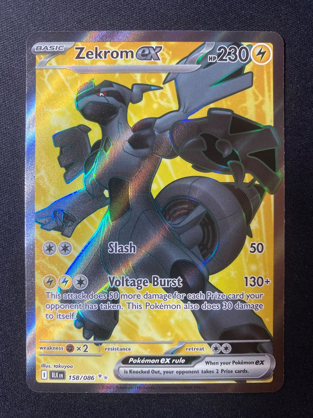 Zekrom ex 158 - Ultra Rare - Black Bolt - 🇺🇸 (Neu (gemäss Beschreibung)) in Hausen AG für CHF 9. ...