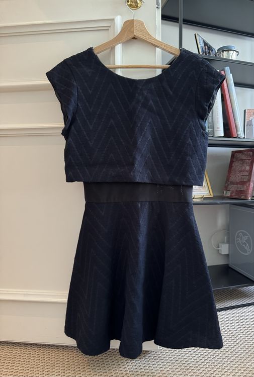 Robe bleu marine Maje T1 élégante mariage soirée chic (D'occasion) à Thônex pour CHF 50 – avec ...