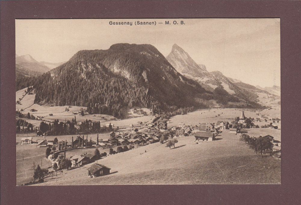 GESSENAY - SAANEN - Ligne MOB | Kaufen auf Ricardo