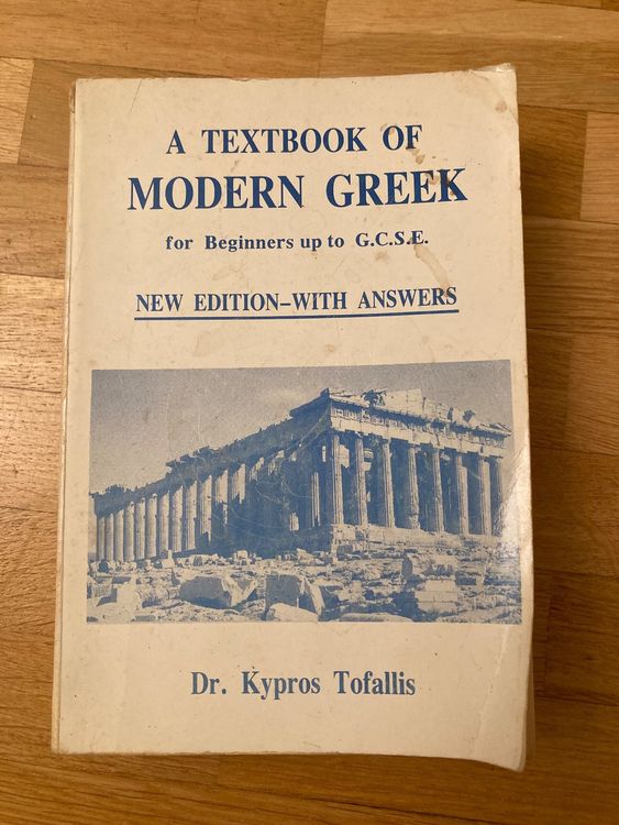 A textbook of modern greek - Dr. Kypros Tofallis | Kaufen auf Ricardo