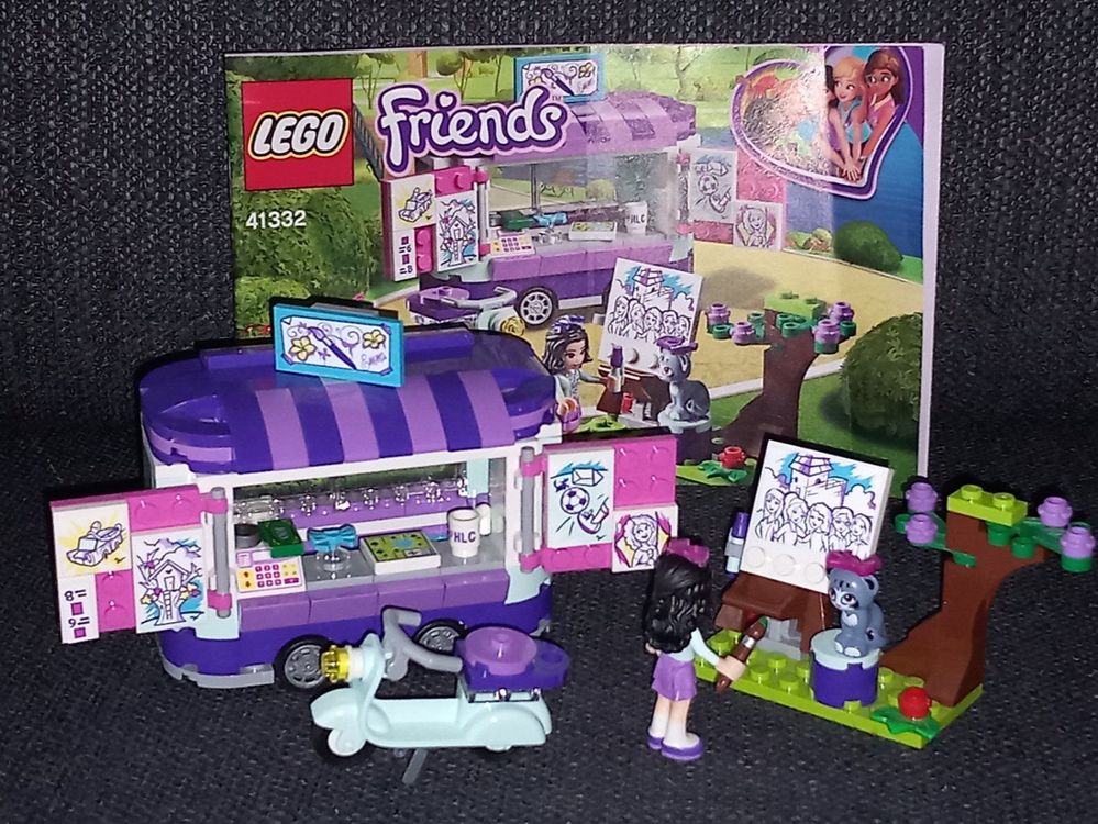 SET LEGO FRIENDS 41332 EMMA'S ART STAND 2018 | Kaufen auf Ricardo