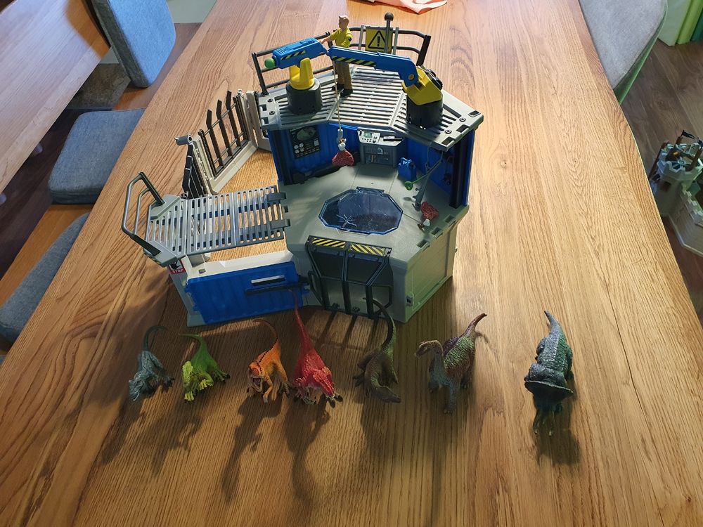 Dino-Forschungsstation mit Dinosauriern von Schleich (Gebraucht) in für ...
