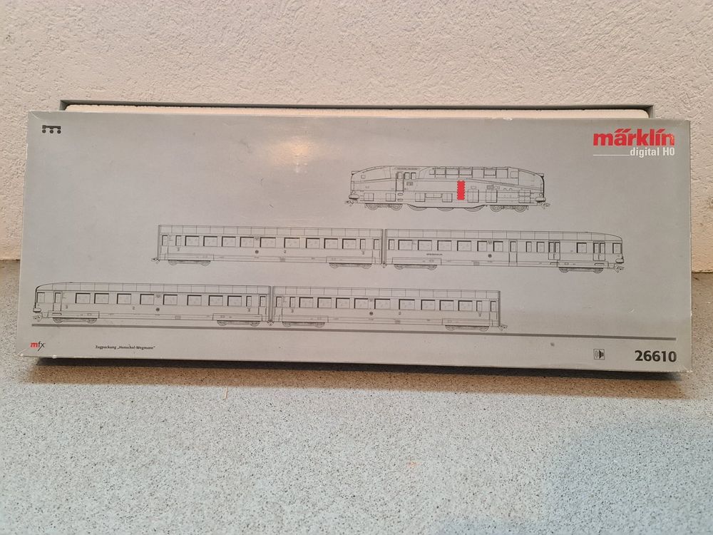 Märklin Zugpackung Henschel-Wegmann Nr.26610 MFX | Kaufen auf Ricardo