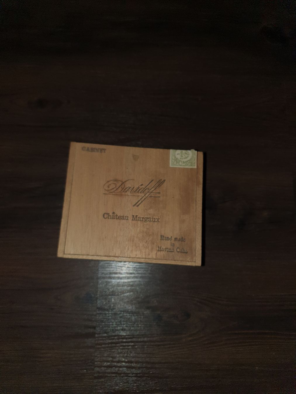 Davidoff Chateau Margaux Cigar Box - Great Decoration! (Gebraucht) in ...