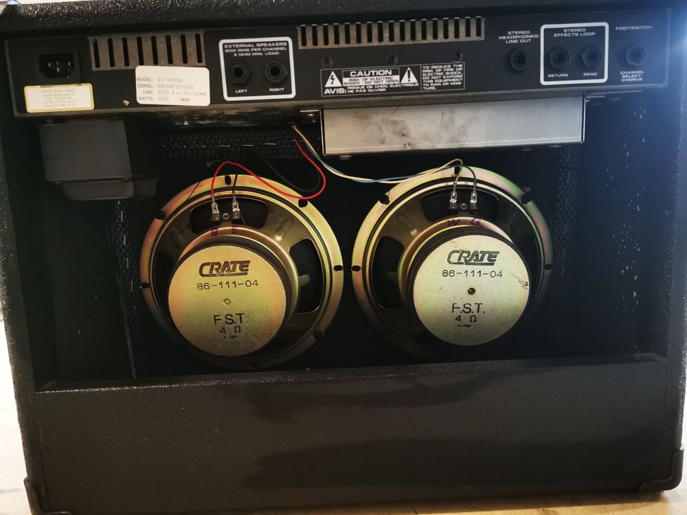 E-Gitarren Verstärker Crate GX-40C (Defekt) in Wimmis für CHF 1 – nur ...