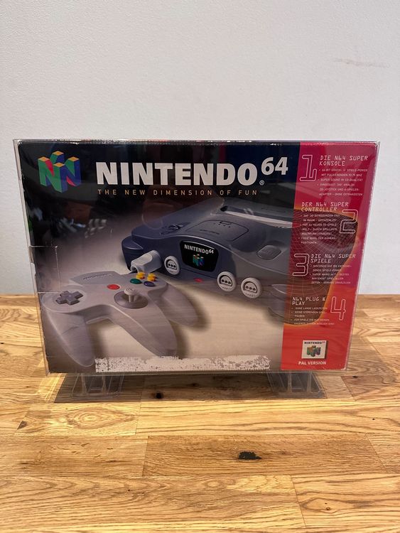 Nintendo 64 wie neu sehr selten mit Ovp ab 1.- (Gebraucht) in Winterthur für CHF 226 – mit ...