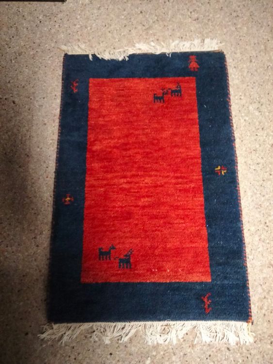 Teppich Indo Gabbeh, IKEA, 60x90cm (Gebraucht) in Lohn-Ammannsegg für ...