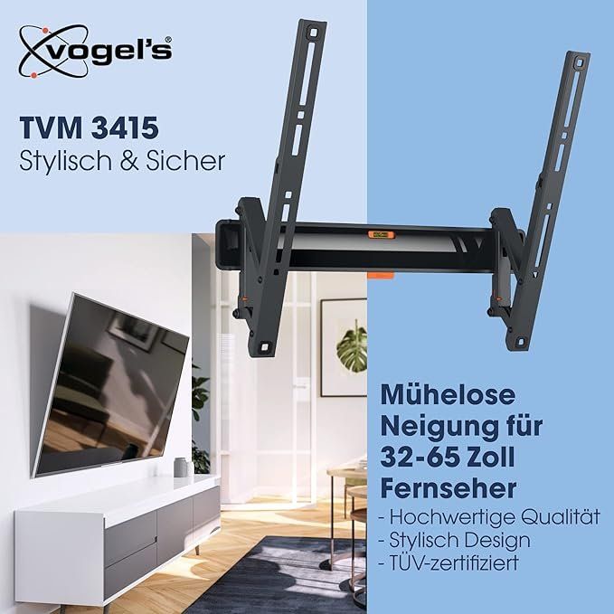 Vogel's Comfort TVM 3415 Neigbare TV-Wandhalterung für 32-65 (Neu und originalverpackt) in ...