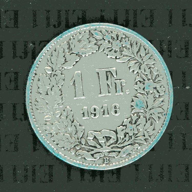 CHF___1.00 1916 -ss 1 Franken (Gebraucht) in Widnau für CHF 5 – mit Lieferung auf Ricardo kaufen
